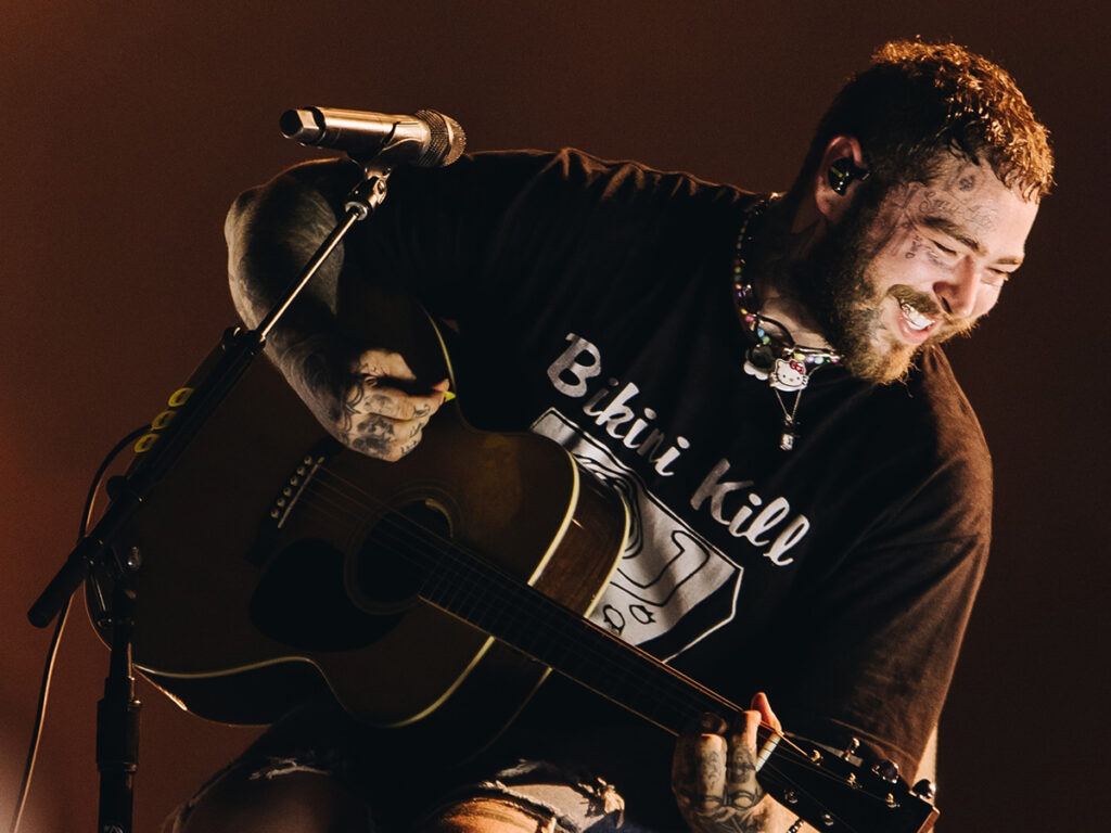 Post Malone fan dies while evacuating festival